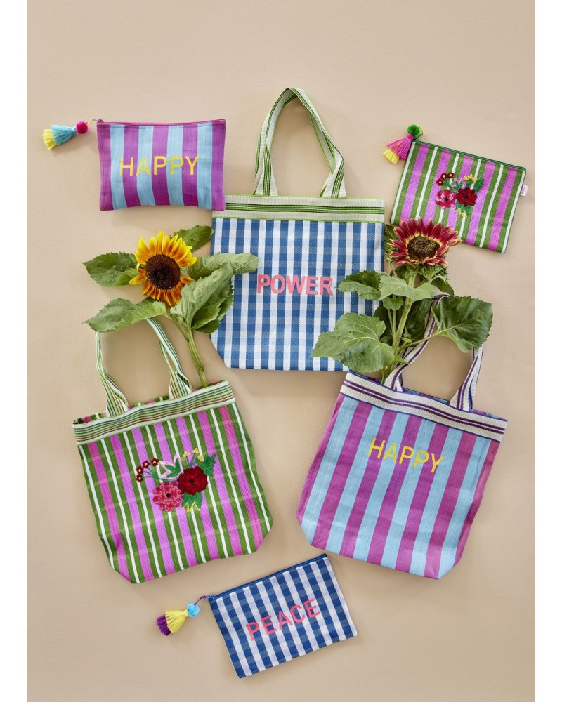 Acheter un sac cabas Rice shopping en plastique recyclé aux motifs fun