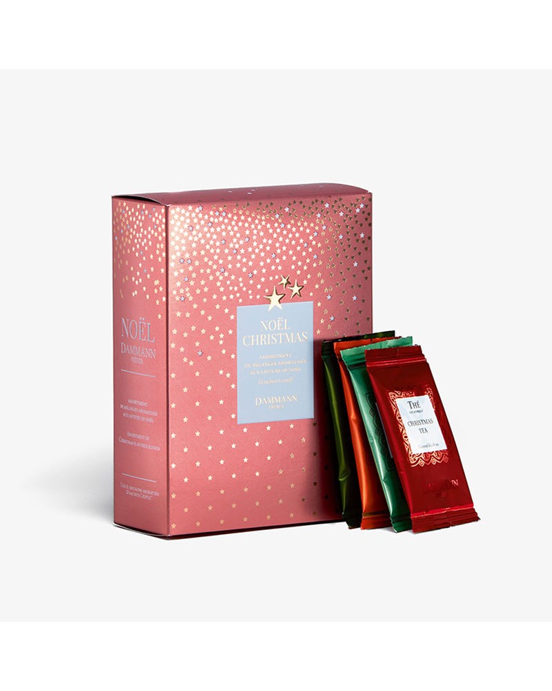 Coffret de thés et infusions de Noël Dammann Frère à offrir pas cher